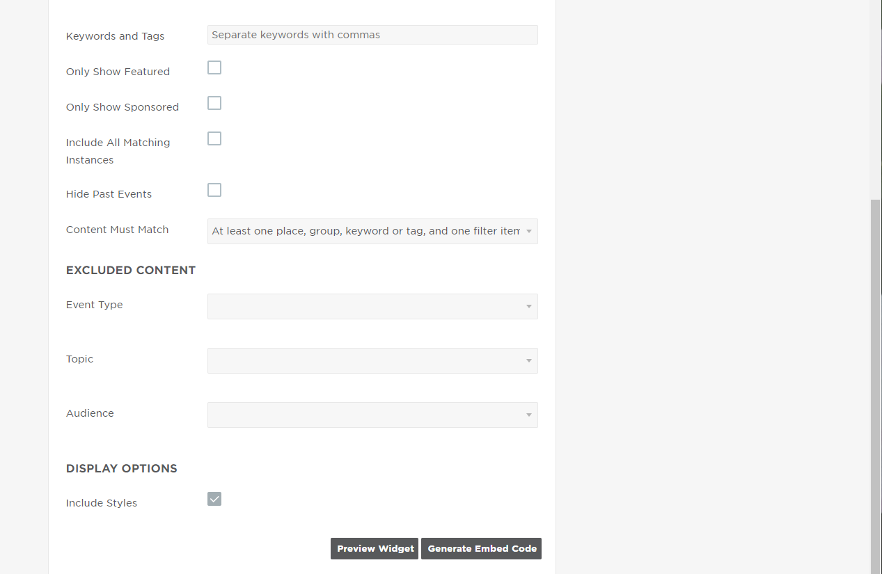 Calendar Embed Code | UTIA WordPress Guide