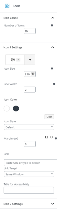 Icon Block | UTIA WordPress Guide